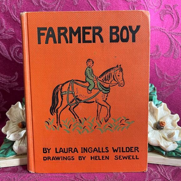 Unique Vintage | Accents | 933 Vintage Book Farmer Boy By Laura Ingalls ...